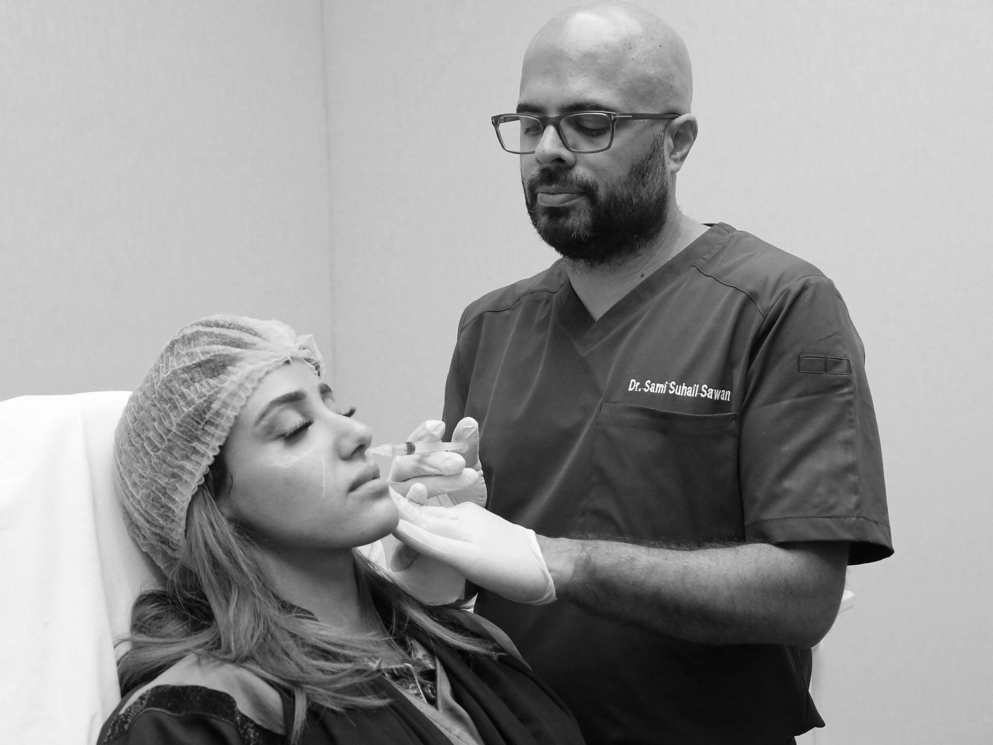 Lip Filler Injection, Enhance Lips and Contouring - Dr. Sami Suhail Sawan